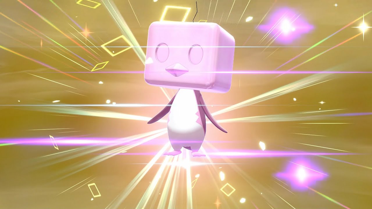 POKEMON SWORD - ULTRA SHINY EISCUE (76 EGG HATCHES + Transformations ...