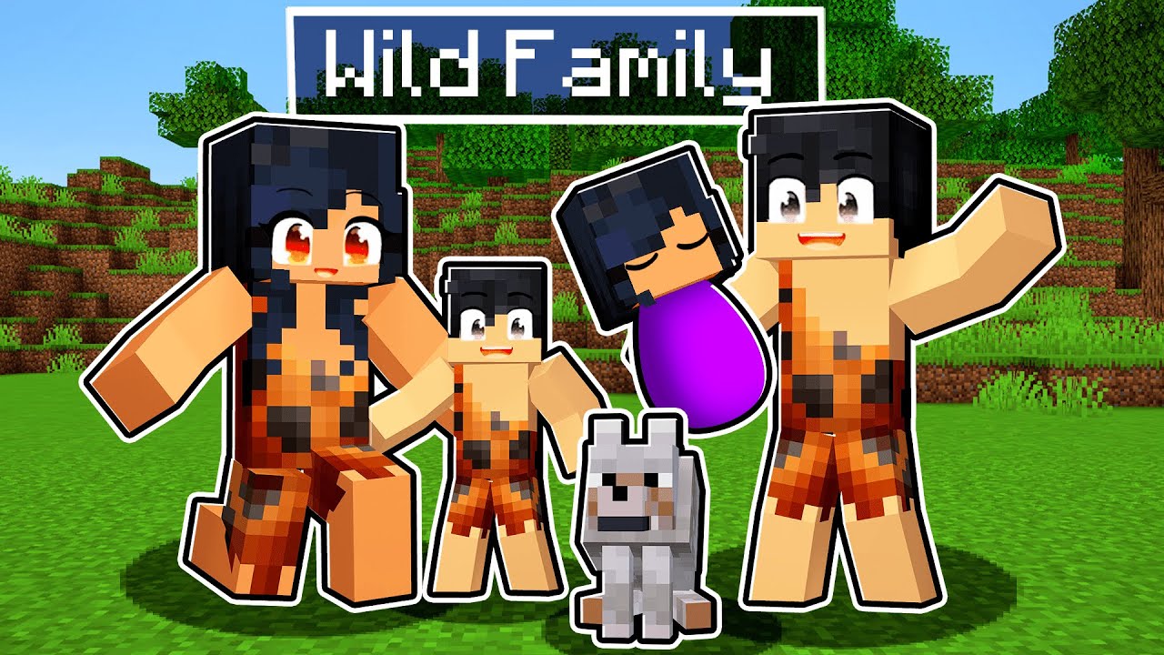 APHMAU Having a WILD FAMILY in Minecraft! - Parody Story(Ein,Aaron and ...