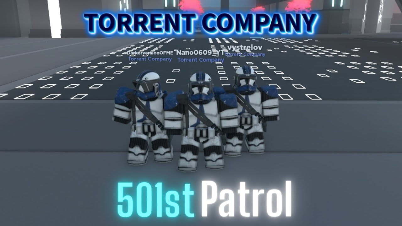 A 501st Torrent company patrol | GAR - YouTube