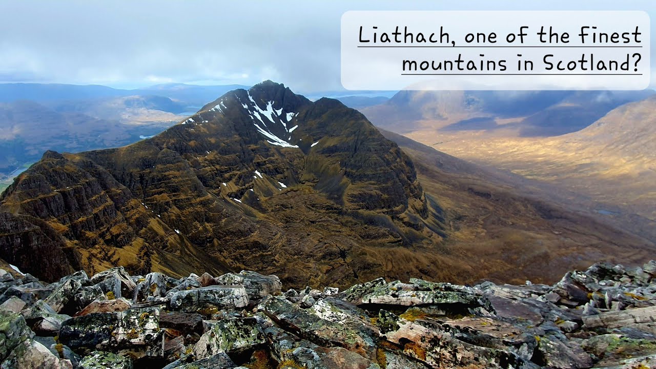 Liathach, considered to be one of Scotlands finest mountains along side ...
