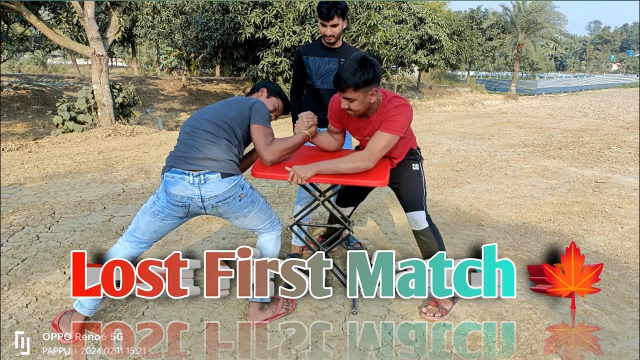 LOST FIRST MATCH || Shadow Arm Wrestling || Supermatch 🍁 - YouTube