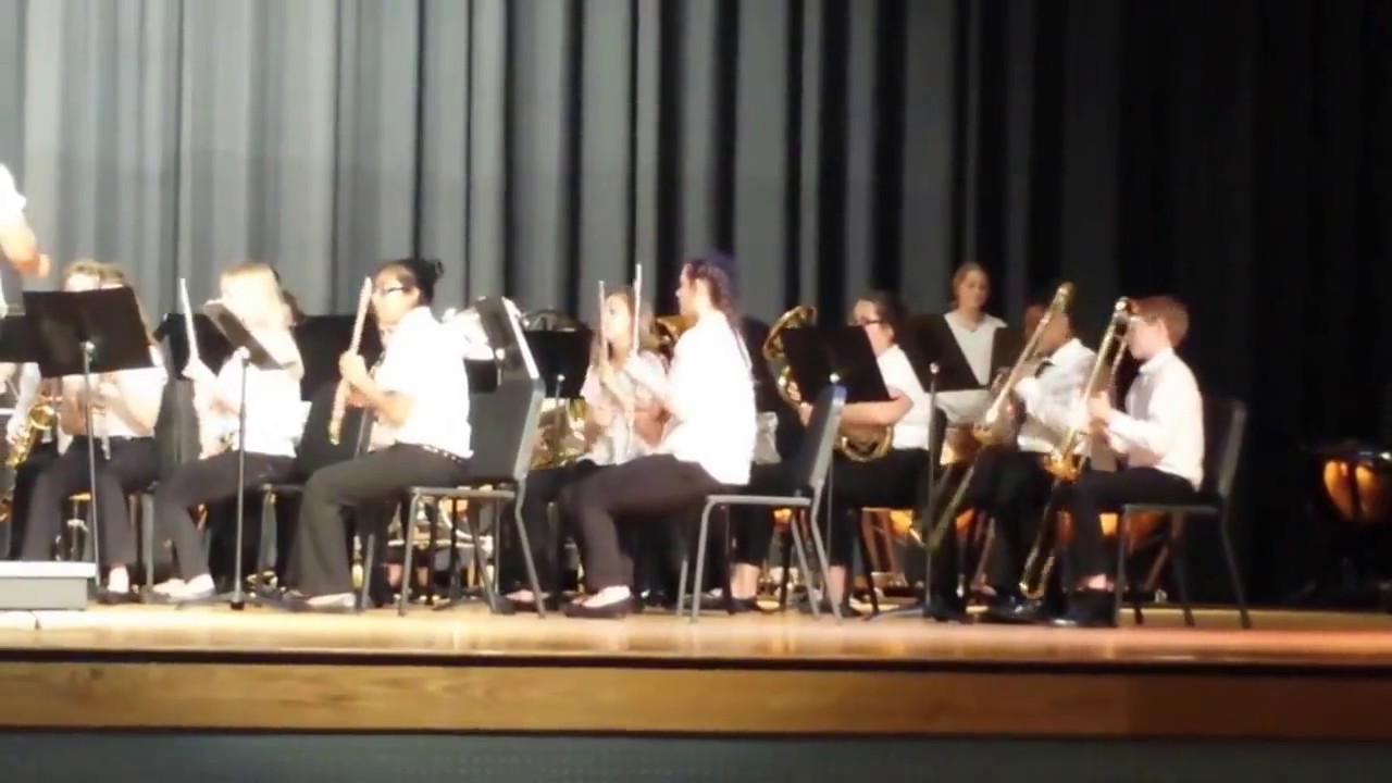 KMS 7TH GRADE CONCERT BAND-Saturday April 29, 2017 - YouTube