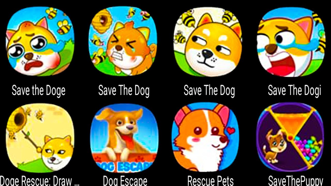 Save the Doge, Save The Dogi, Doge Rescue Draw, Dog Escape, Rescue Pets ...