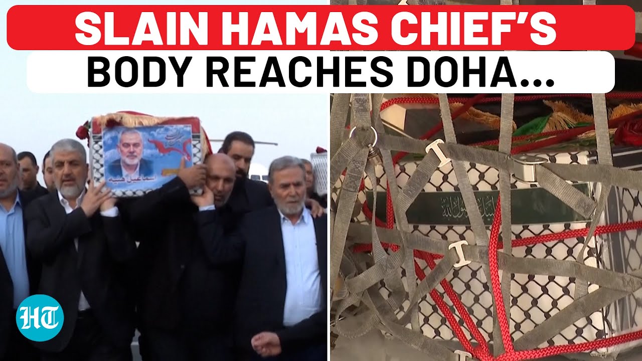 Hamas Boss Ismail Haniyeh’s Body Reaches Doha After Khamenei Led ...