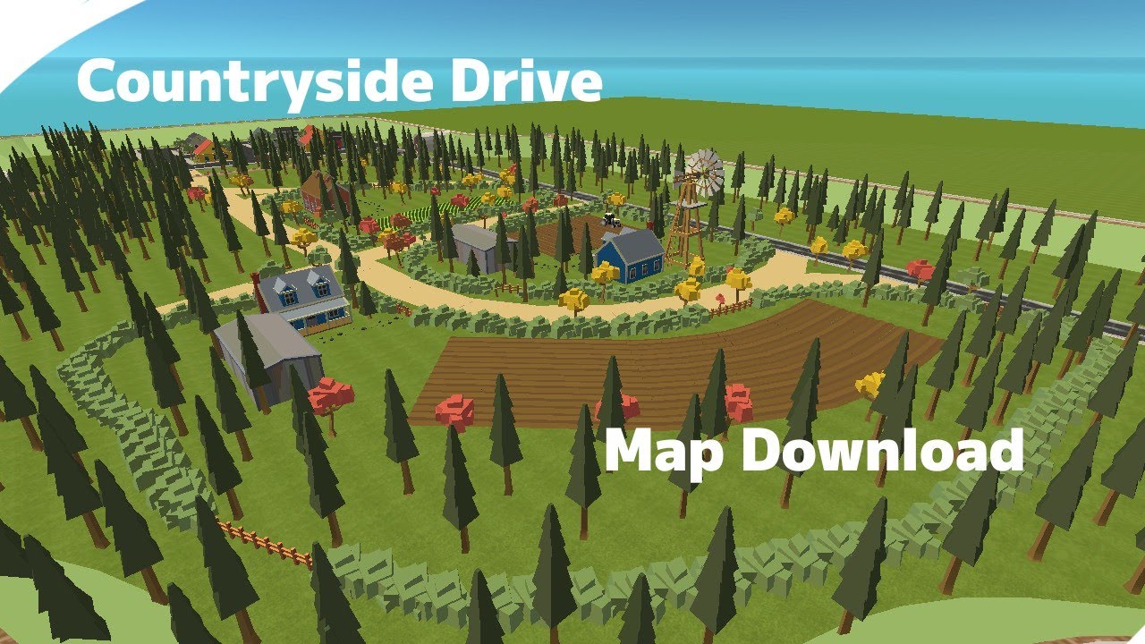 Countryside Drive [Map Download] | SSB2 - YouTube