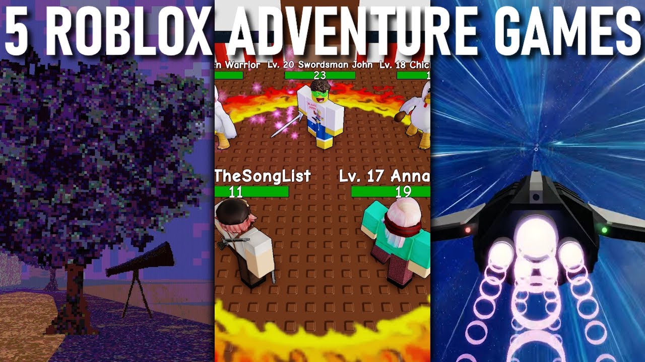 5 Roblox Adventure Games [2] - YouTube