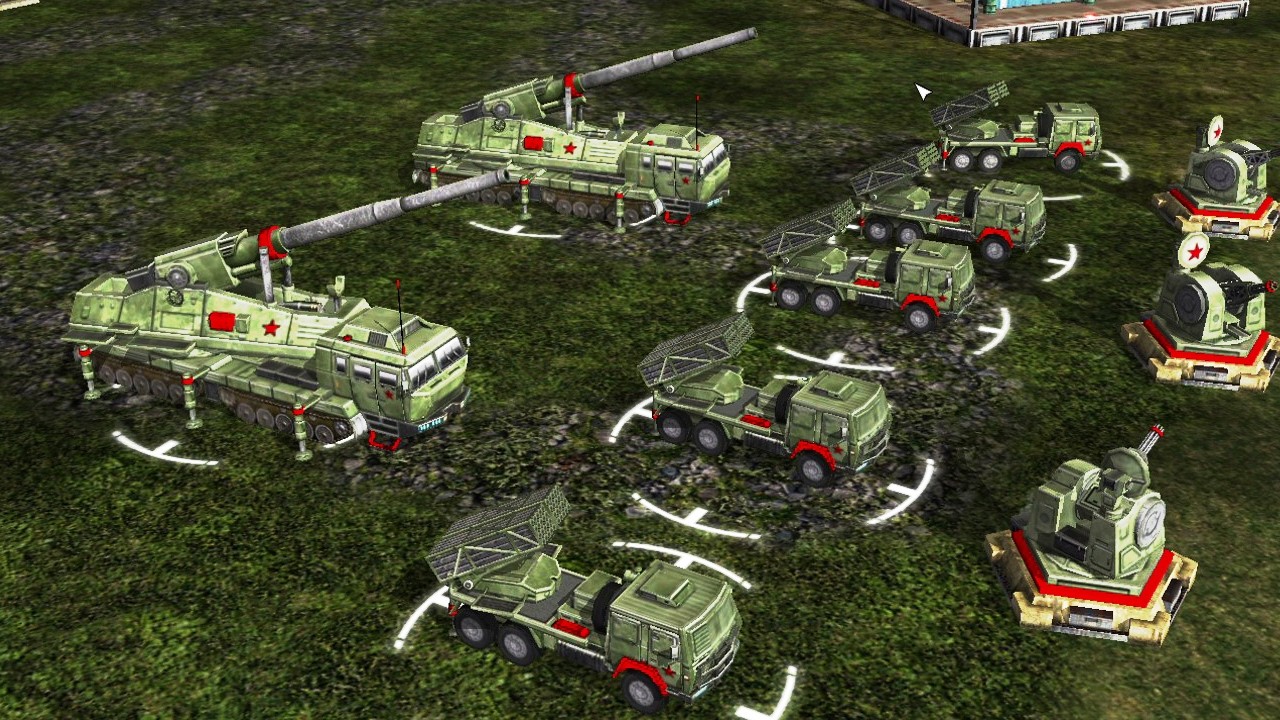 Nuke China vs 3 GLA - Command & Conquer Generals Enhaced - YouTube