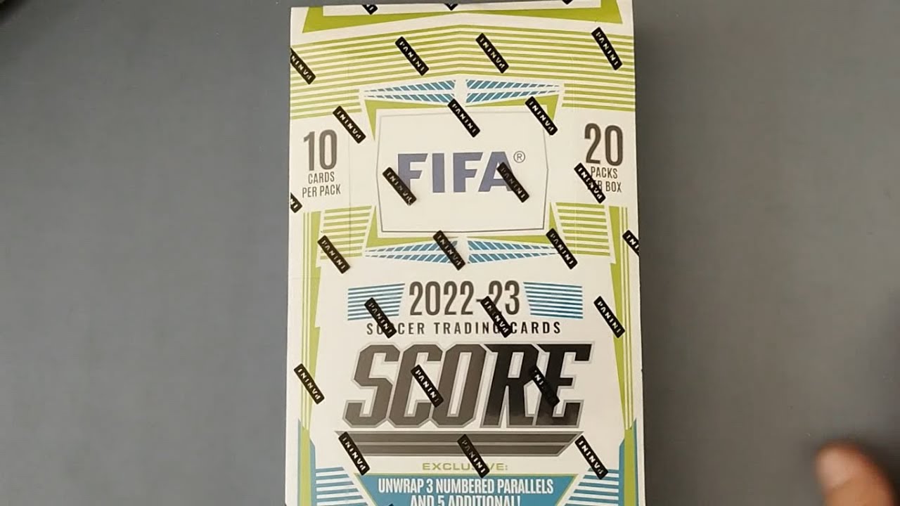 UNBOXING: 2022/23 PANINI SCORE FIFA RETAIL BOX ⚽⚽⚽👍 - YouTube