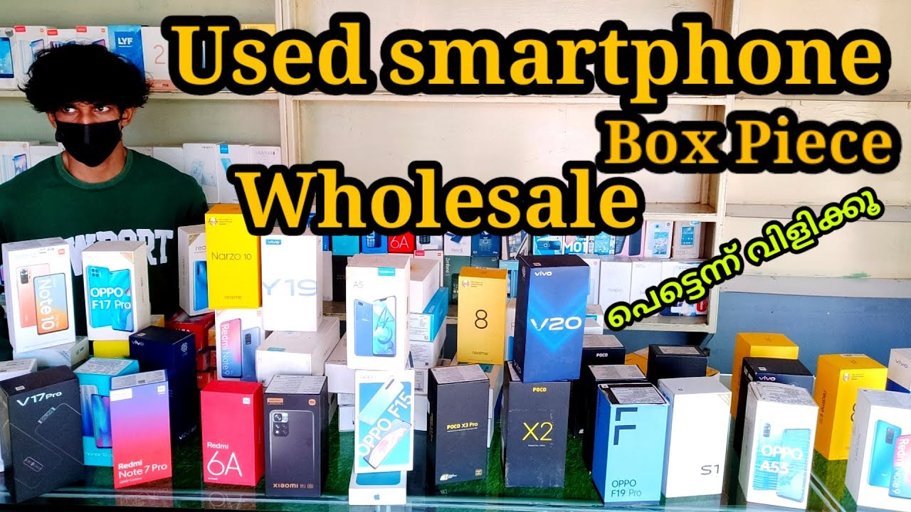 Used 5G 4G smartphone box piece smartphone Wholesale - YouTube