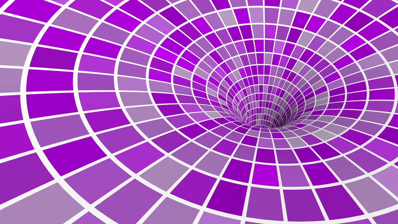 Color spiral rotate in space vortex inter dimension | 4K animation ...