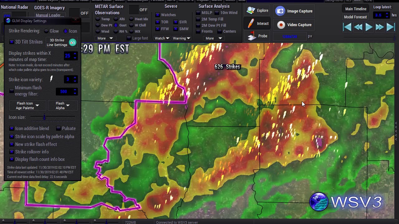 WSV3 V4.7 BETA - Optional Real-Time CONUS Lightning Paid Data Add-on ...