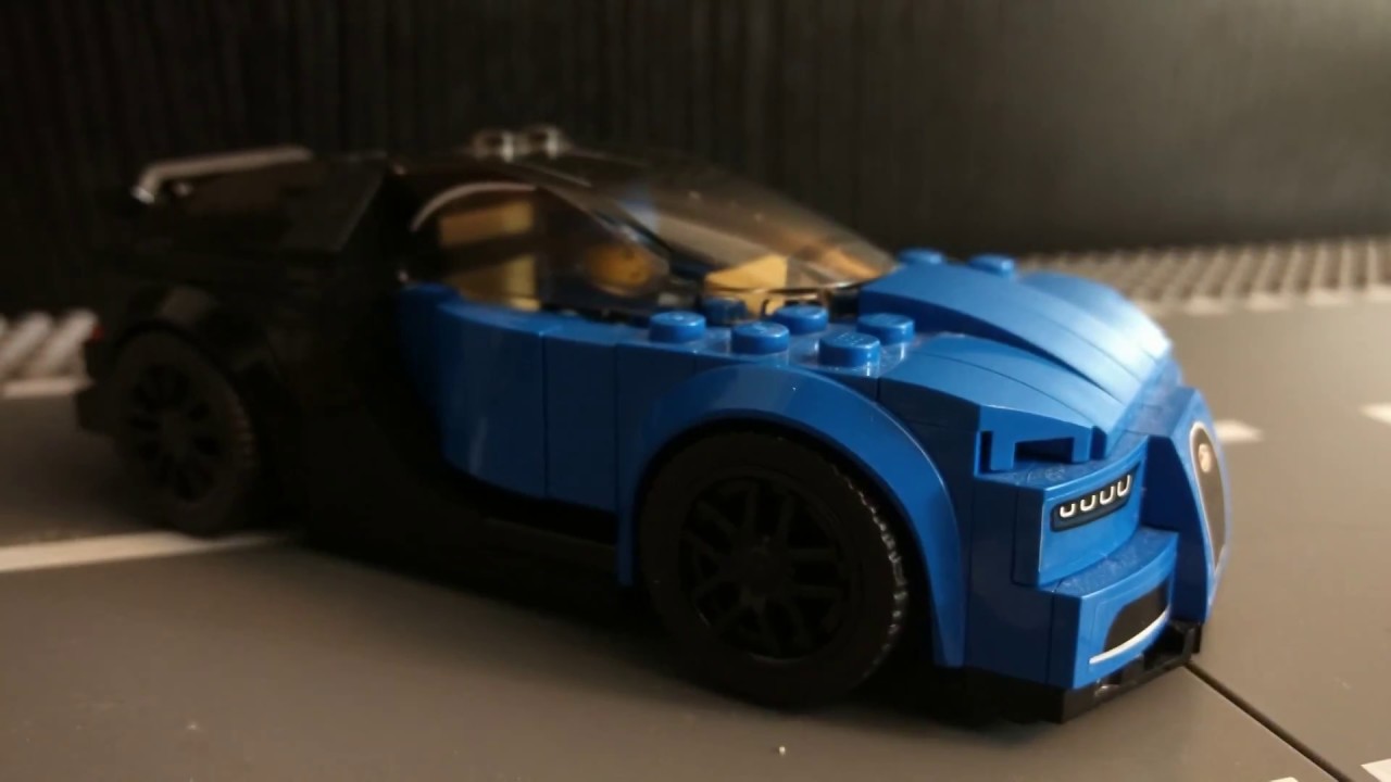 Bugatti Chiron - speed build and animation - YouTube