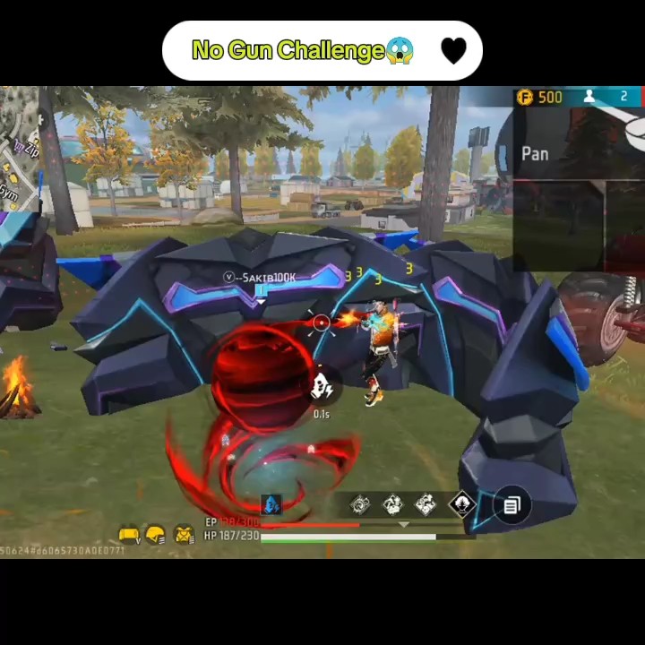 1 VS 1 SITUATION 🥵 😱 NO GUN CHALLENGE 🔥 CAN |ELIMINATE THE LAST ZONE ...