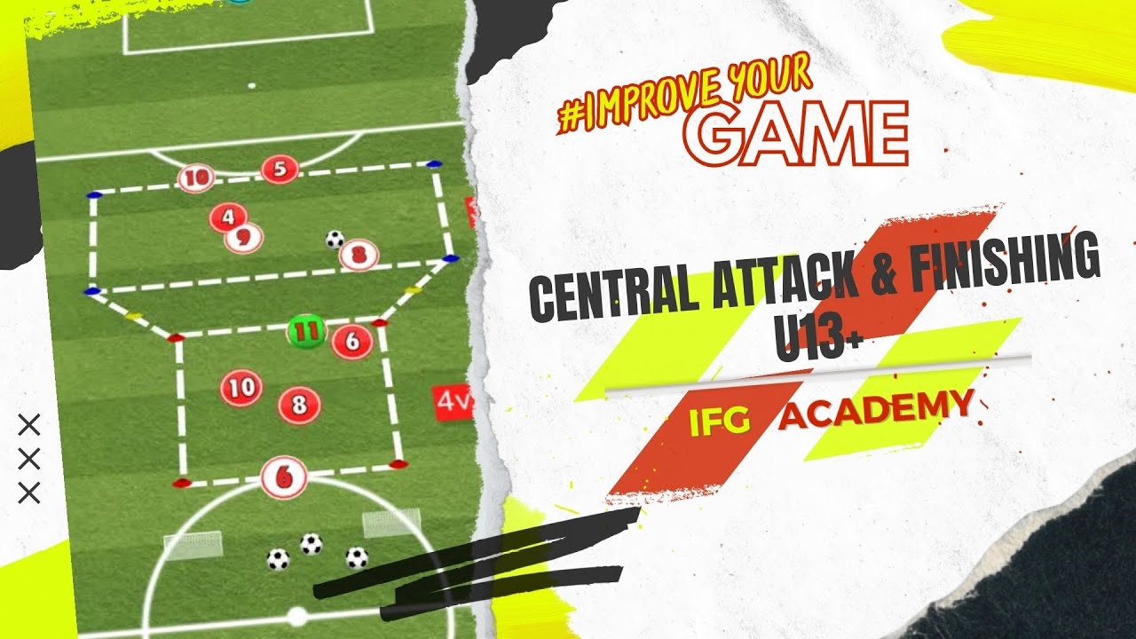 ⚽ Central Attack & Finishing | U13+ Elite Training 🌟 - YouTube