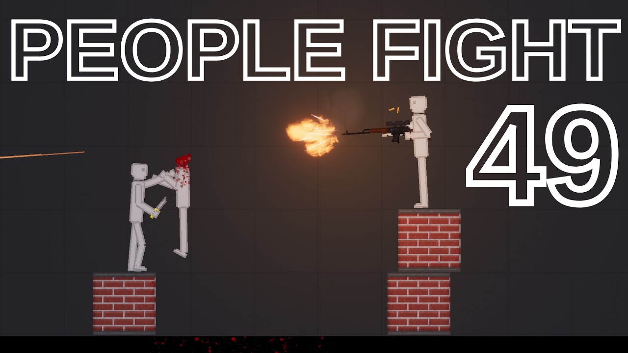 PEOPLE FIGHT EACH OTHER 49 in people playground - YouTube