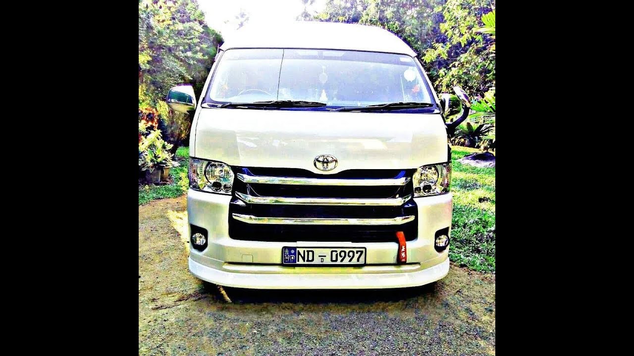 KDH 223 IN PADUKKA,SRILANKA - YouTube