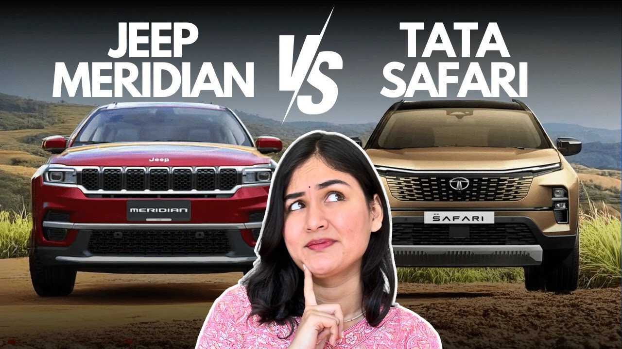 Jeep meridian vs Tata safari | Which is Best | Full Comparison 2024 ...