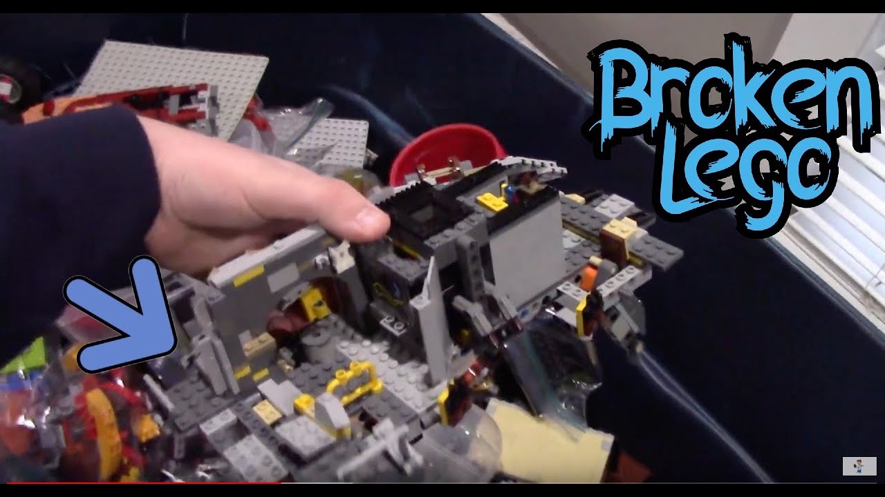 Our box of Lego broke! - YouTube