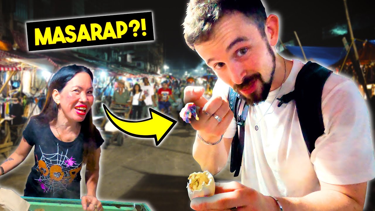 FILIPINO TEACHES BRITISH MAN how to eat BALUT (Balut Challenge) - YouTube