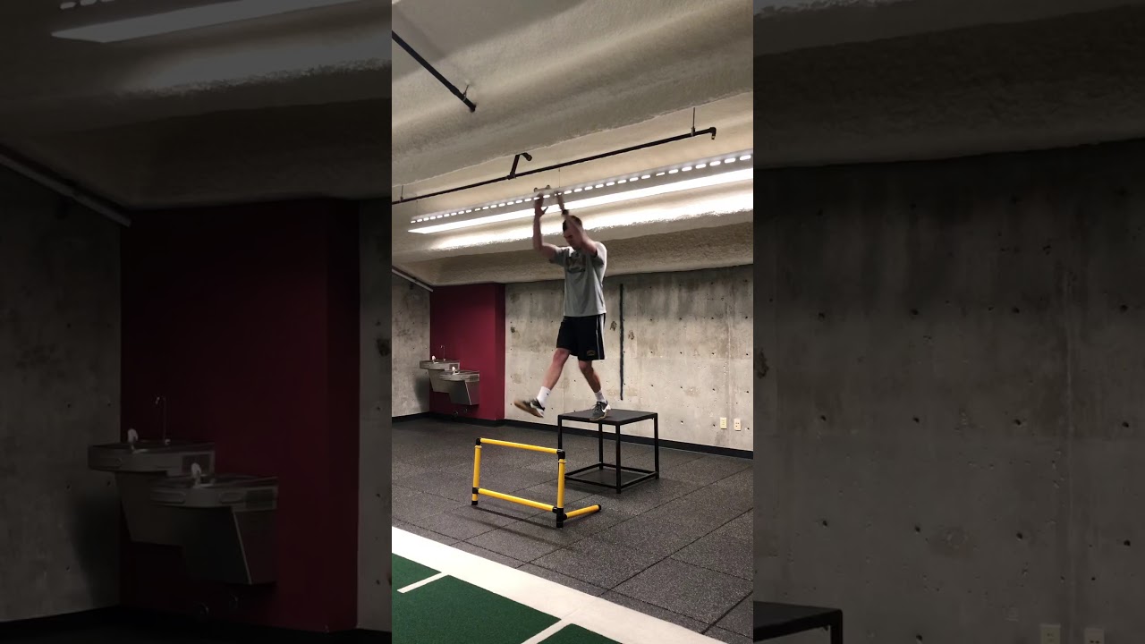 Depth Drop to Hurdle Jump - YouTube