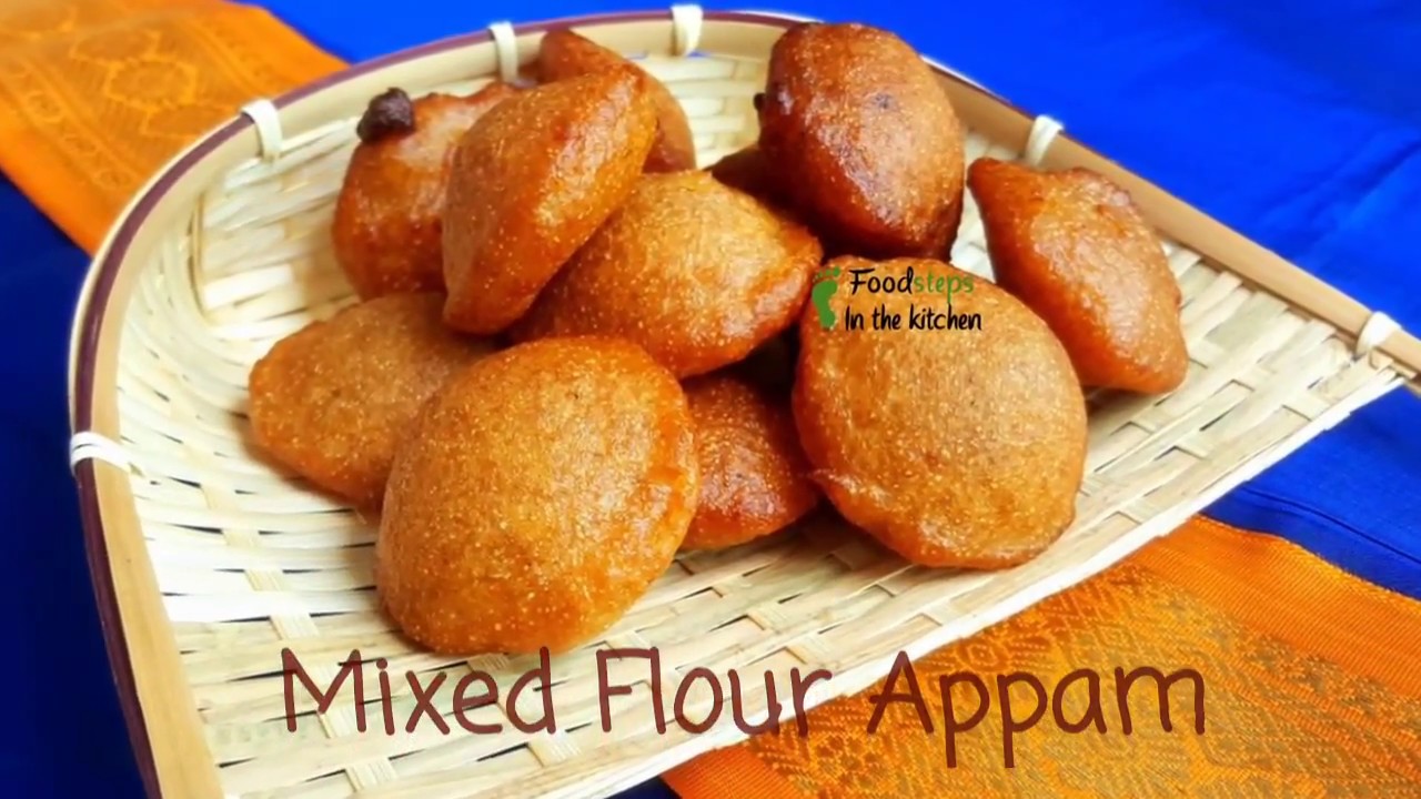 Mixed-flour Appam by Foodsteps in the Kitchen - YouTube