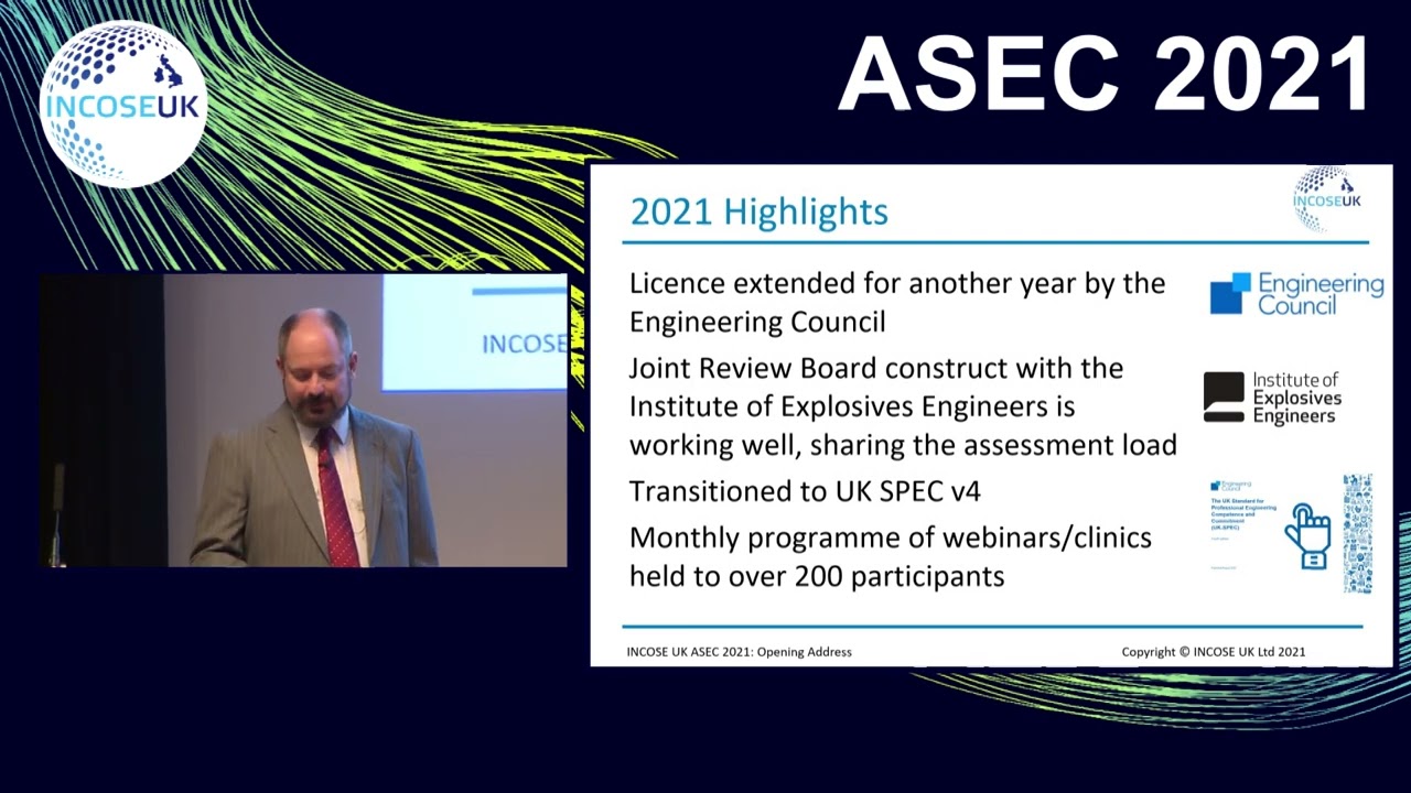 ASEC 2021 Introduction and President's Address - YouTube
