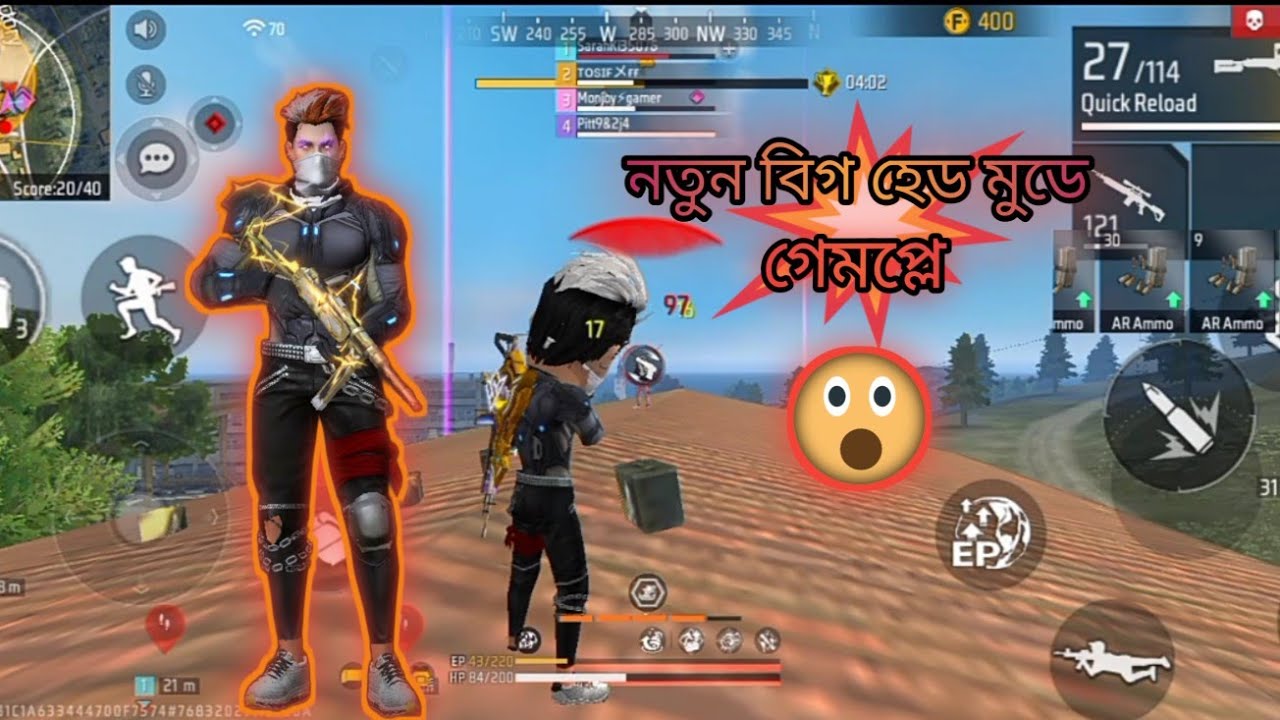 New big head Mod 💥 Gameplay video 🎉 Full gameplay video 💯 New video ...