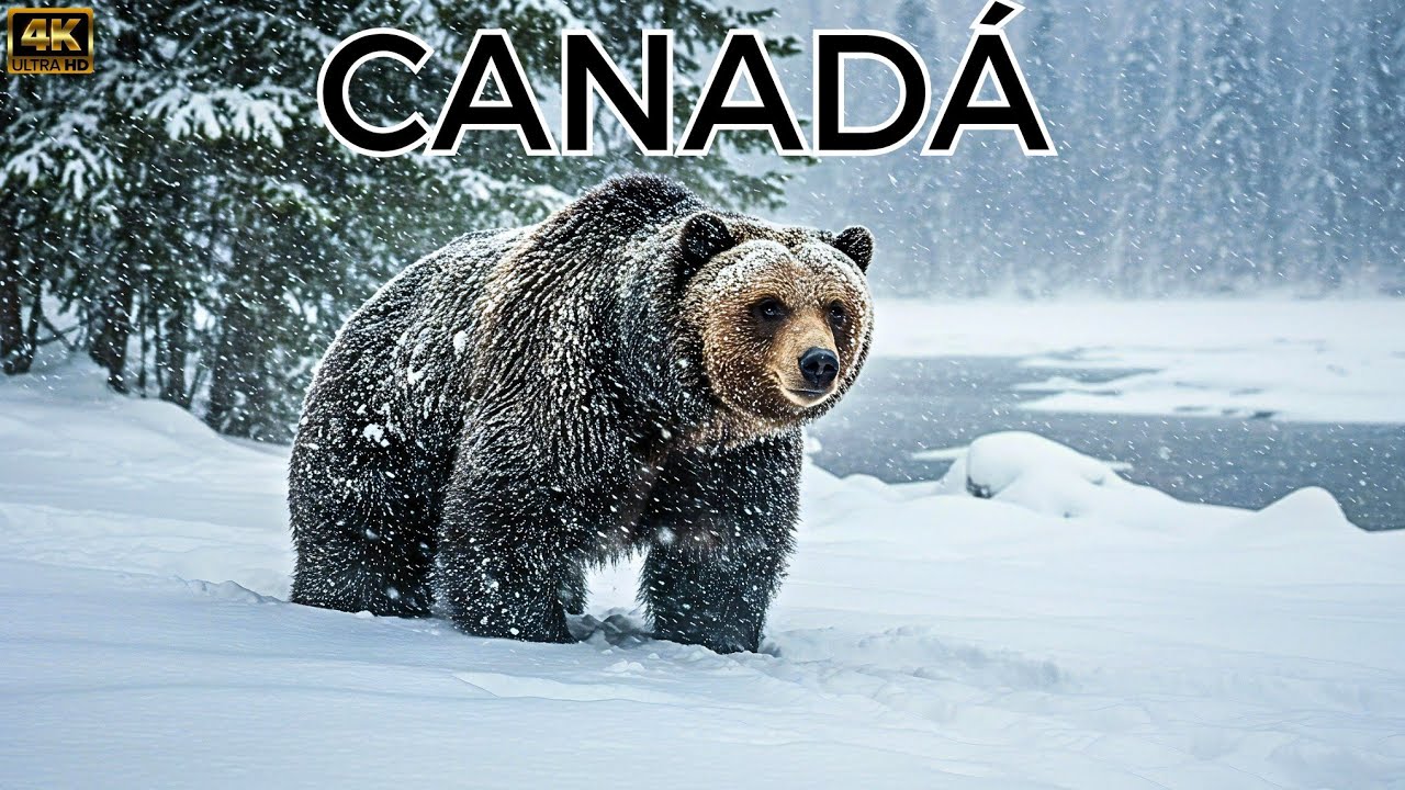 CANADÁ, Fauna Salvaje y Extrema: Animales Del Norte, Donde La Fuerza y ...