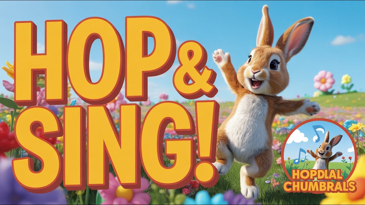 Bunny Song for Kids Dance | Funny Rabbit Nursery Rhymes and Bunny Music ...