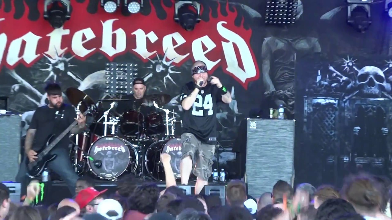 HATEBREED DOWNLOAD FRANCE 09/06/2017 (full show PART 3/4) - YouTube