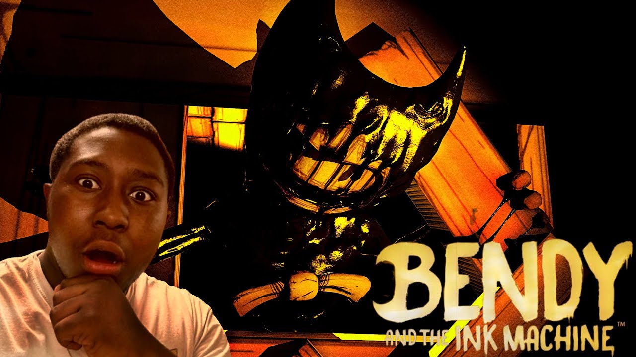 BENDY TRYIN TO KILL ME OUT HERE Bendy And The Ink Machine PT:1 - YouTube