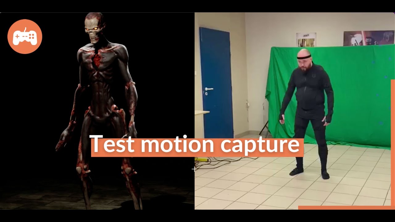TEST - Combinaison de Motion Capture - YouTube