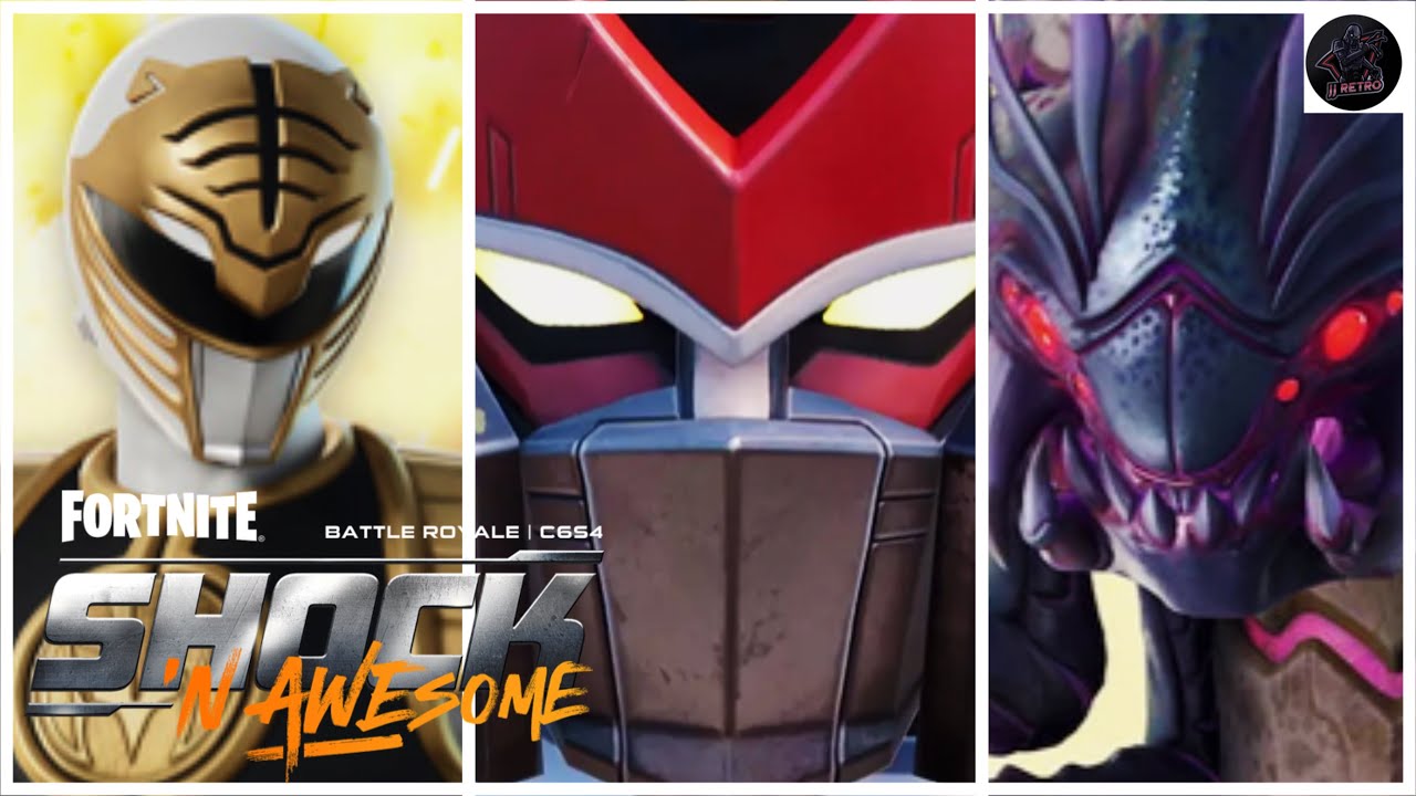 Fortnite: Chapter 6 Season 4 - Power Rangers Megazord Boss Battle - YouTube
