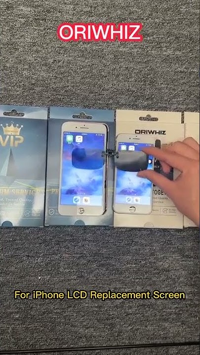 For iPhone incell LCD Replacement Screen Display Assembly | oriwhiz.com - YouTube