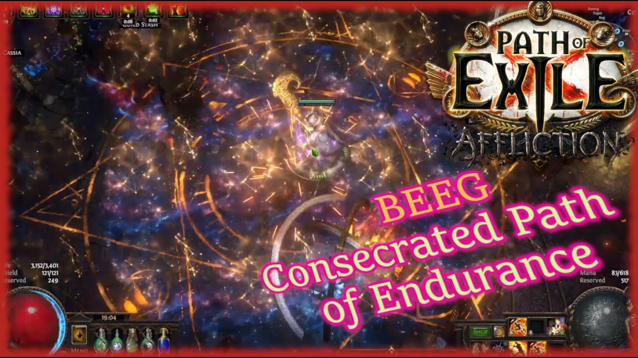 Big Teleport Slam | Consecrated Path of Endurance Juggernaut Progress ...