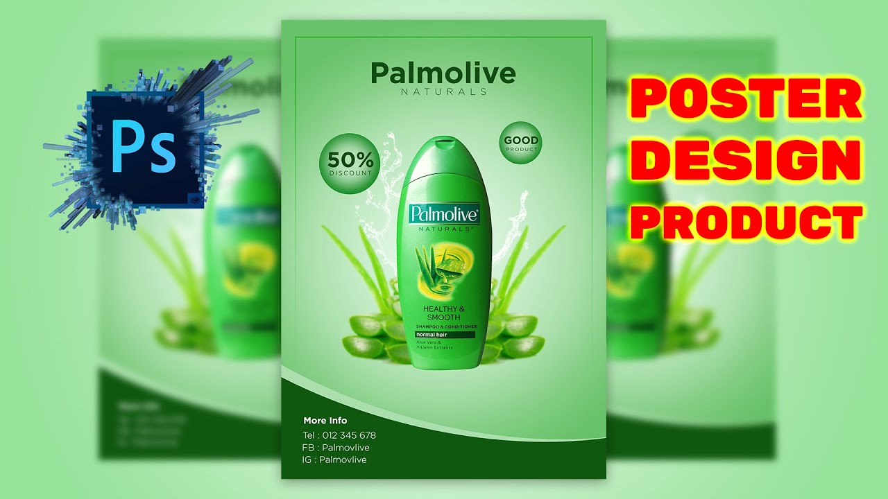 How to Design Product or Poster In Photoshop CC 2021 - YouTube