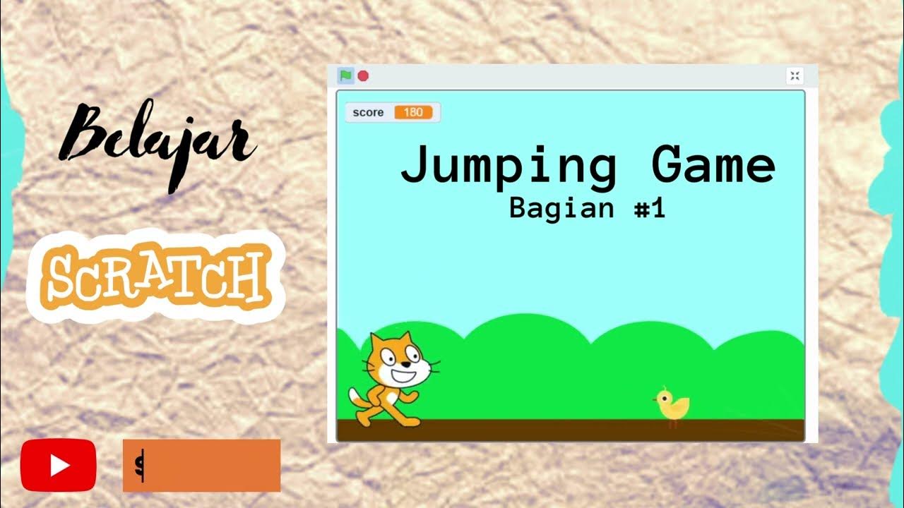 Belajar Scratch | Membuat MiniGame | Jumping_Game #1 - YouTube