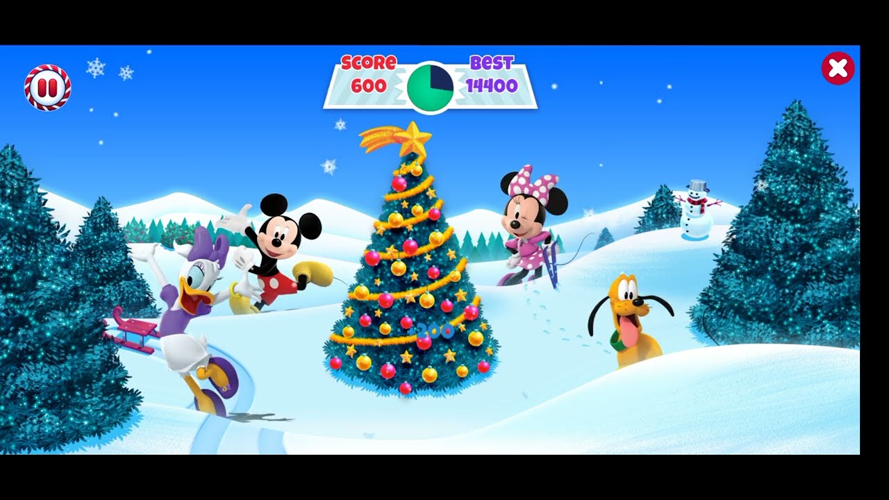 Mickey Mouse Funhouse: Christmas Snowball FIGHT || disney junior ...