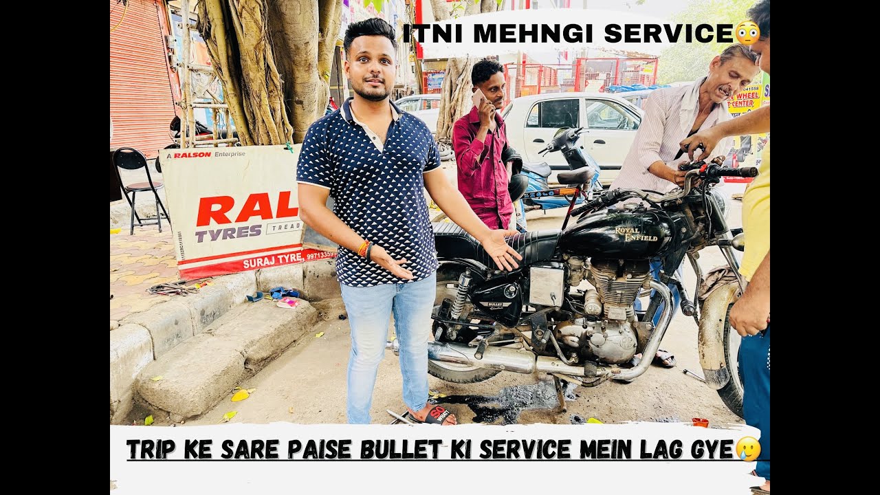 ROYAL ENFIELD BULLET MAJOR Service COST 😳 || Bullet Service padi Bohot ...