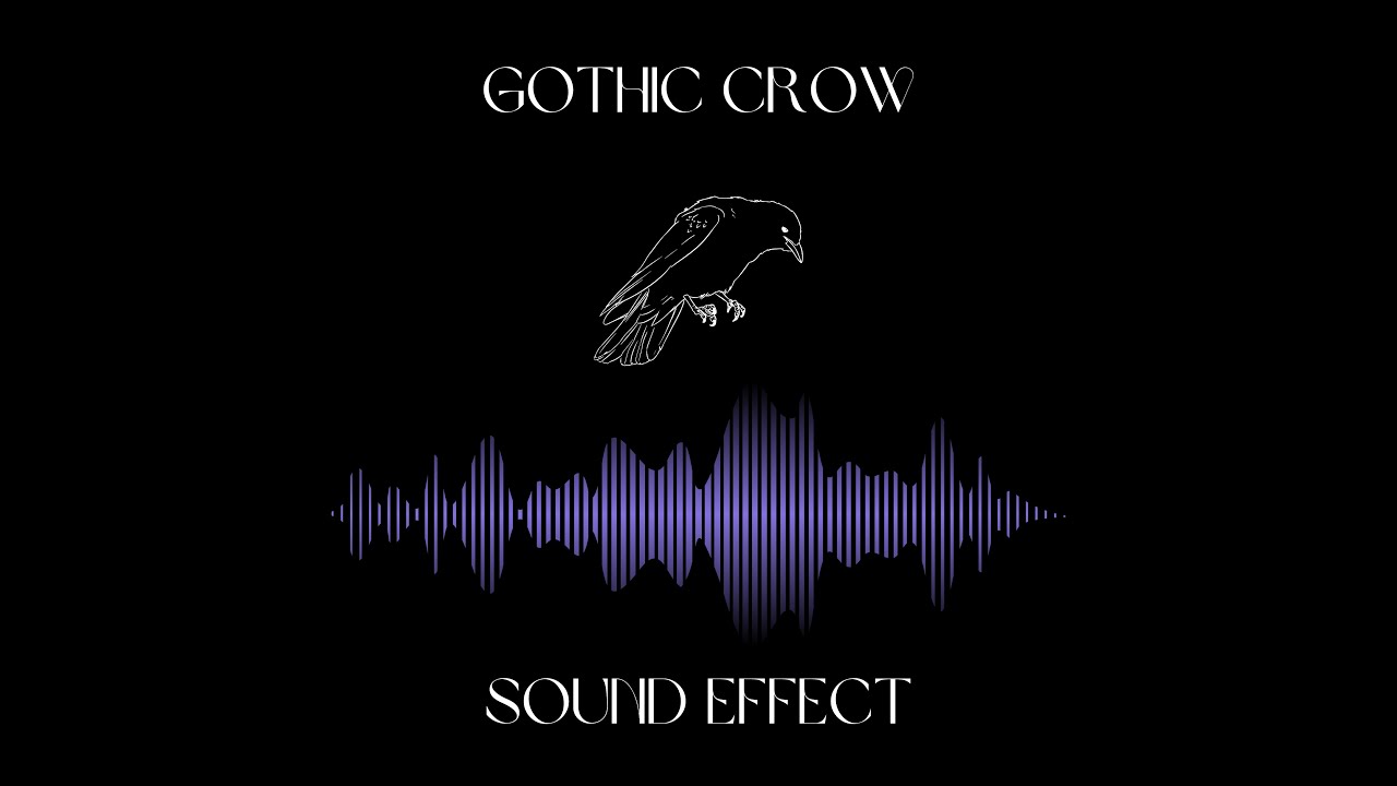 Gothic Crow Sound Effect - YouTube