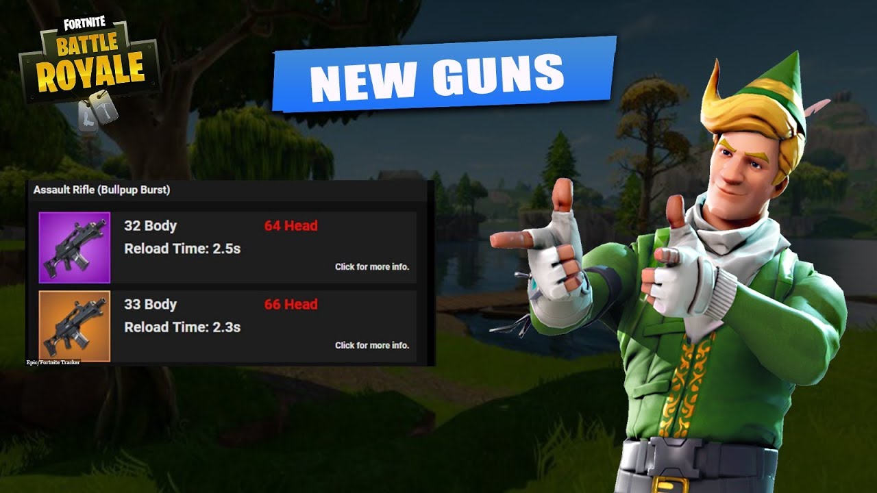 Legendary Bullpup Burst Fire Assault Rifle Leaked In 'Fortnite: Battle ...