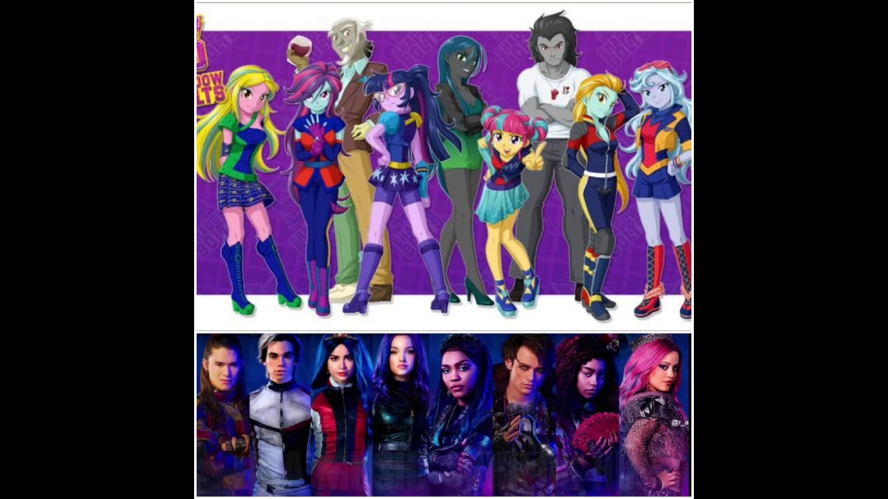 mlp and descendants sing join us for a bite - YouTube