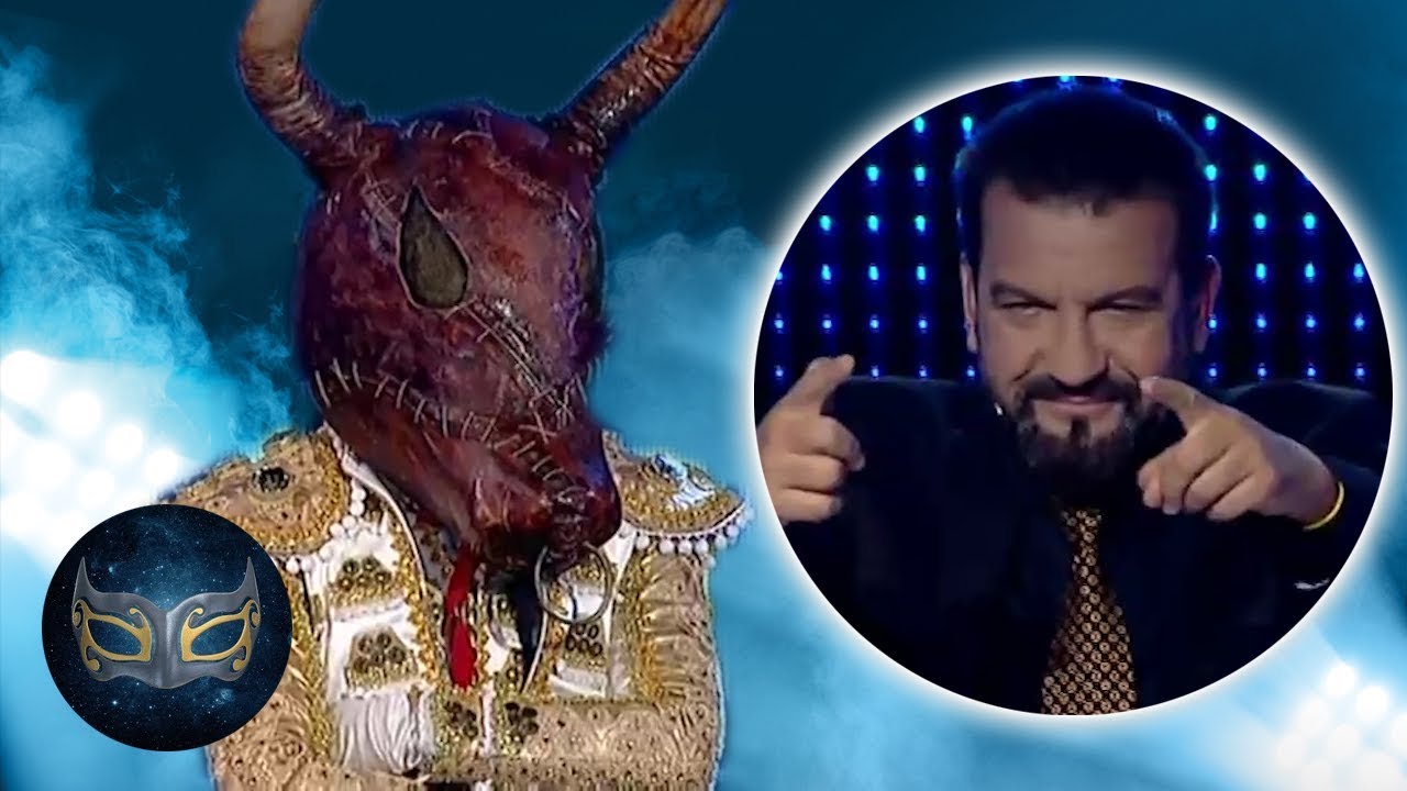WHO'S BEHIND THE BULL MASK?! Masked Singer Reveal | Маскираният певец ...