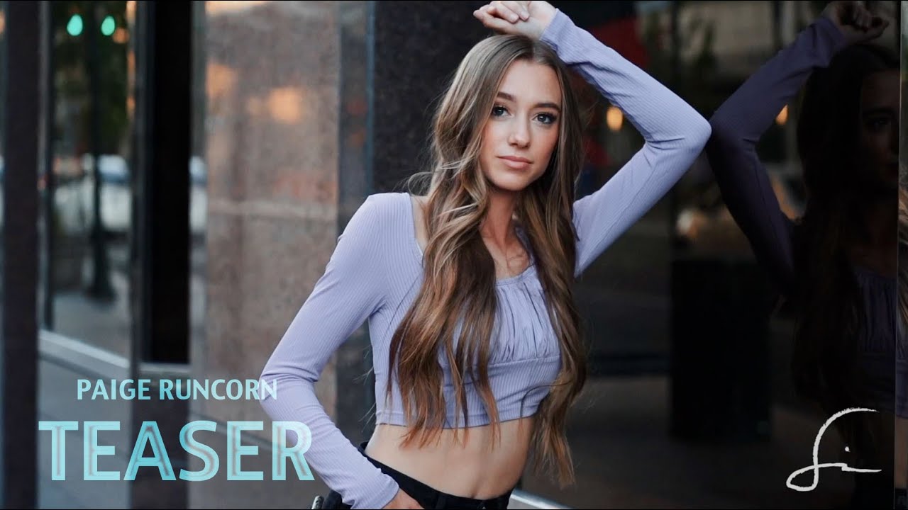 Paige Runcorn Teaser | Class of 2022 Senior Portrait Session - YouTube