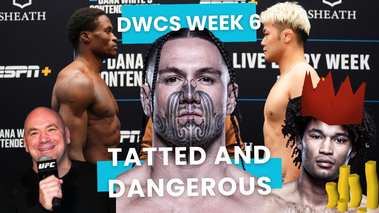 DWCS Week 6 FULL CARD Predictions, Analysis, & Bets: Mataora Face ...