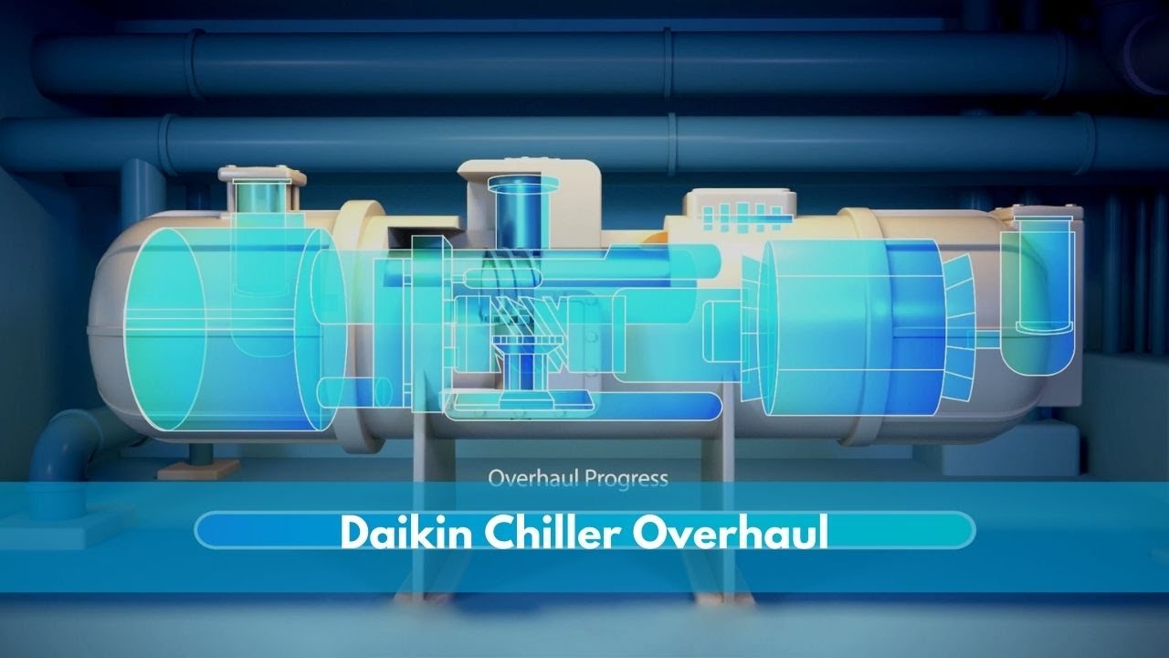 Daikin Chiller Overhaul - YouTube