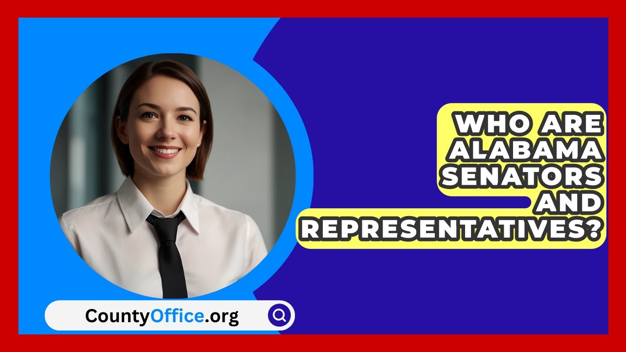 Who Are Alabama Senators And Representatives? - CountyOffice.org - YouTube