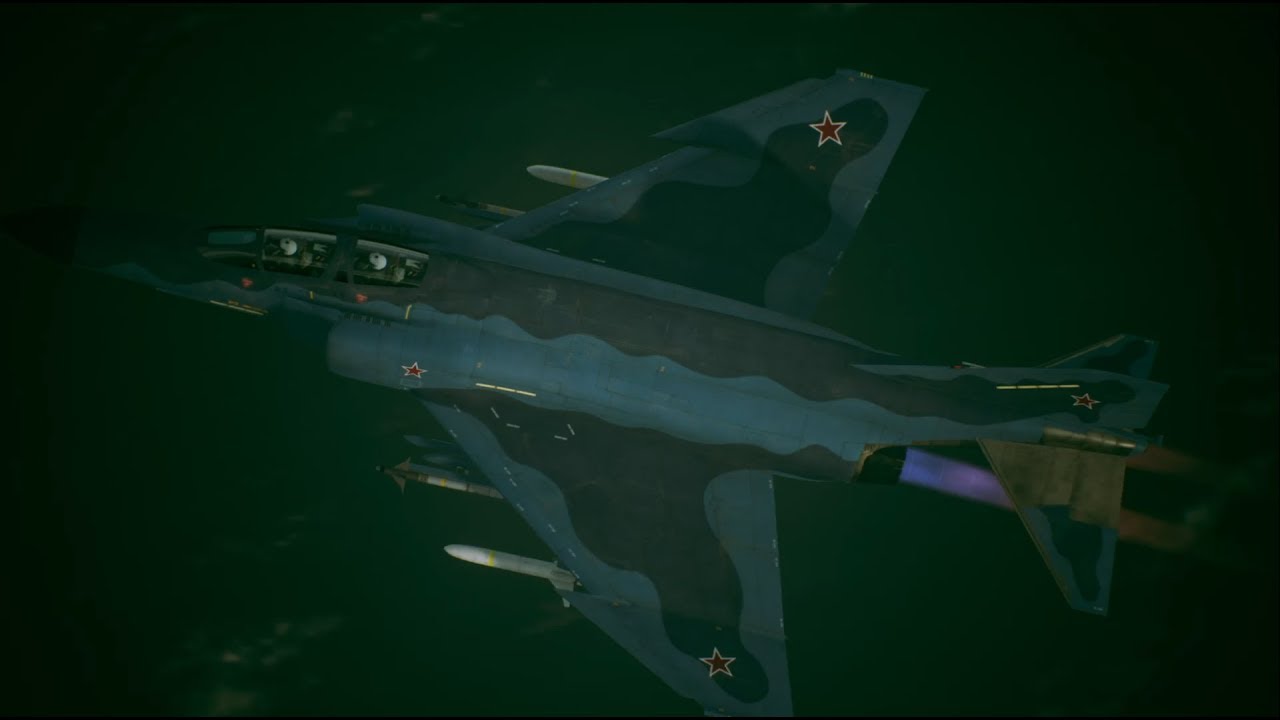 Ace Combat 7, DLC Mission 2, Anchorhead Raid, F-4, Weapons LAGM - YouTube