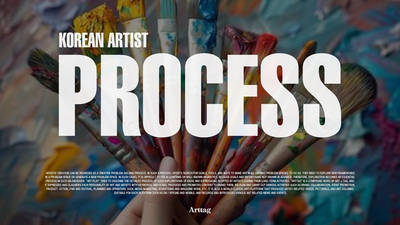 KOREAN ARTISTS AMAZING ART MAKING PROCESS. 현대미술 아티스트들의 제작과정 모음집. 잔잔한음악 ...