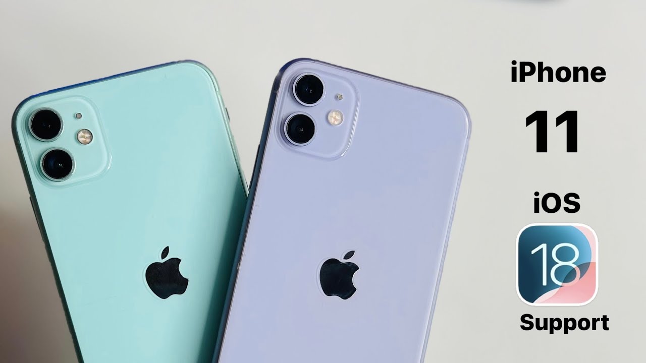 iOS 18 support for iPhone 11 - iOS 18 update for iPhone 11 - YouTube